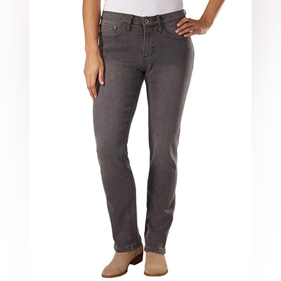 Weatherproof | Jeans | Weatherproof Vintage Flannel Lined Grey Jeans ...